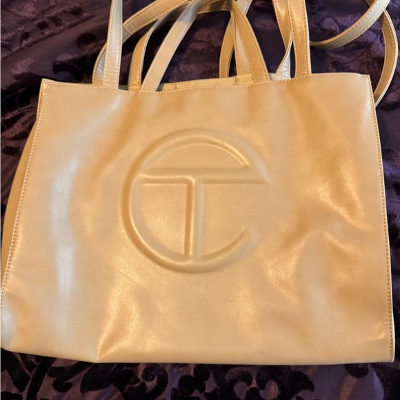 Telfar | Bags | Telfar Womens Gold Tote Bag | Poshmark